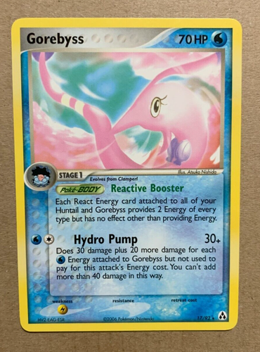 Gorebyss 17/92 EX Legend Maker - Rare Pokemon Card - NM/Mint | eBay