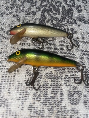 Two Vintage Rapala Fishing Lures Please See Pics And Description VTG ...