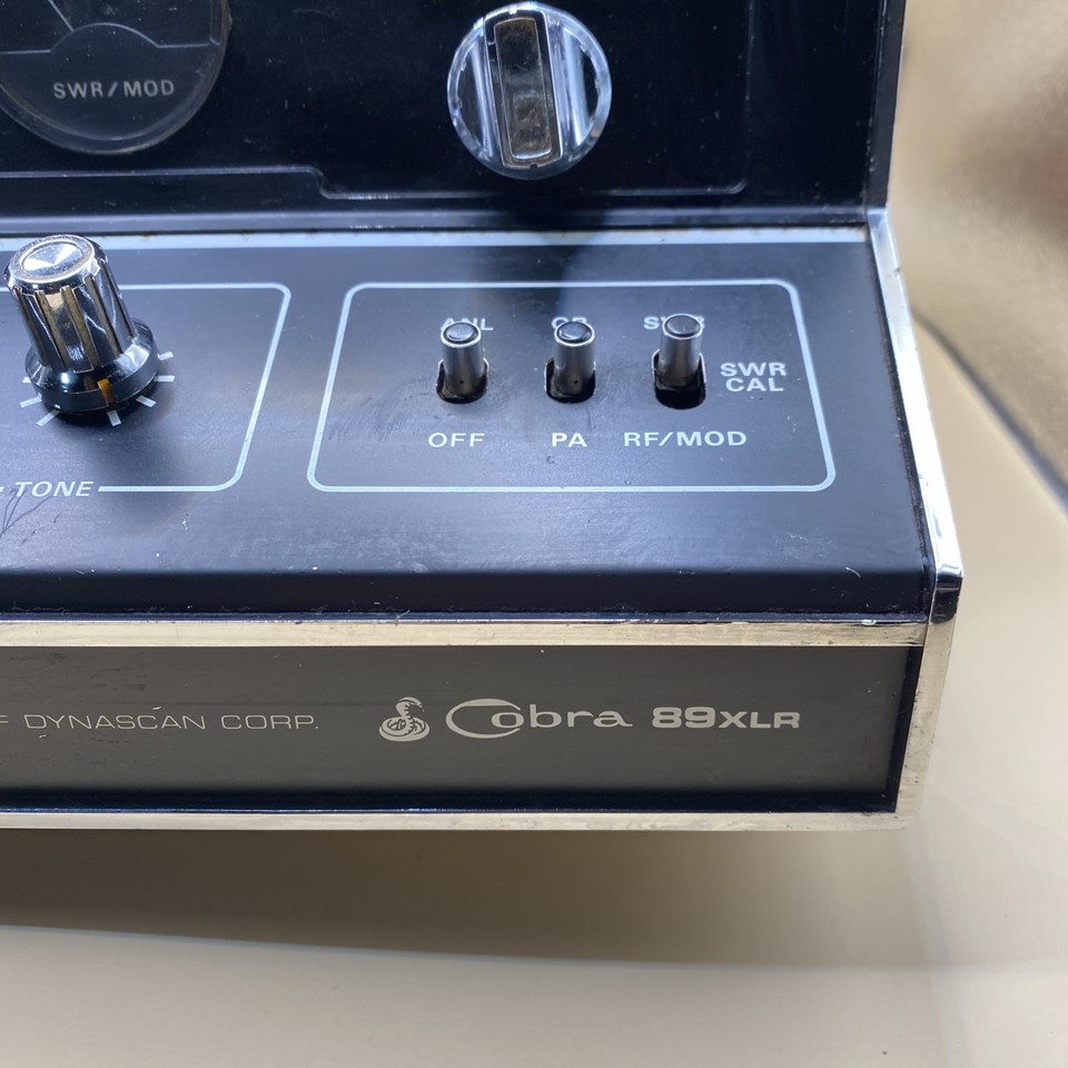 COBRA 89 xlr Vintage CB Base Station Radio | eBay