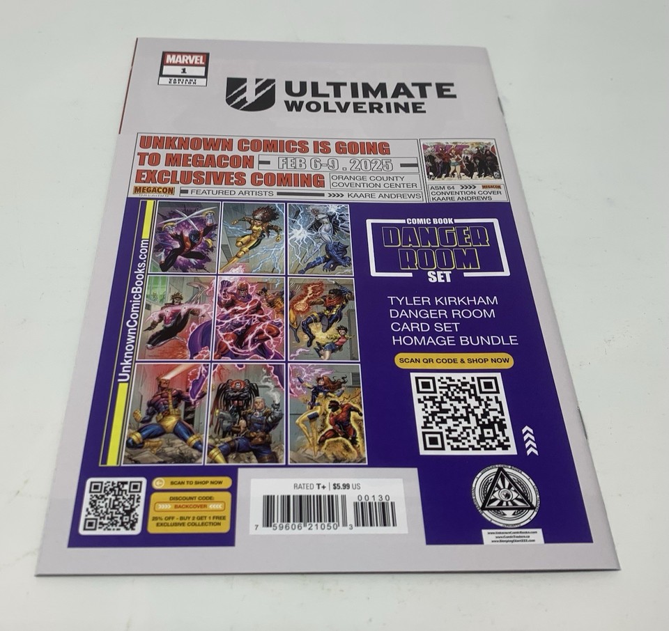 Ultimate Wolverine #1 – Tyler Kirkham Variant - LTD 3000 - NM | eBay