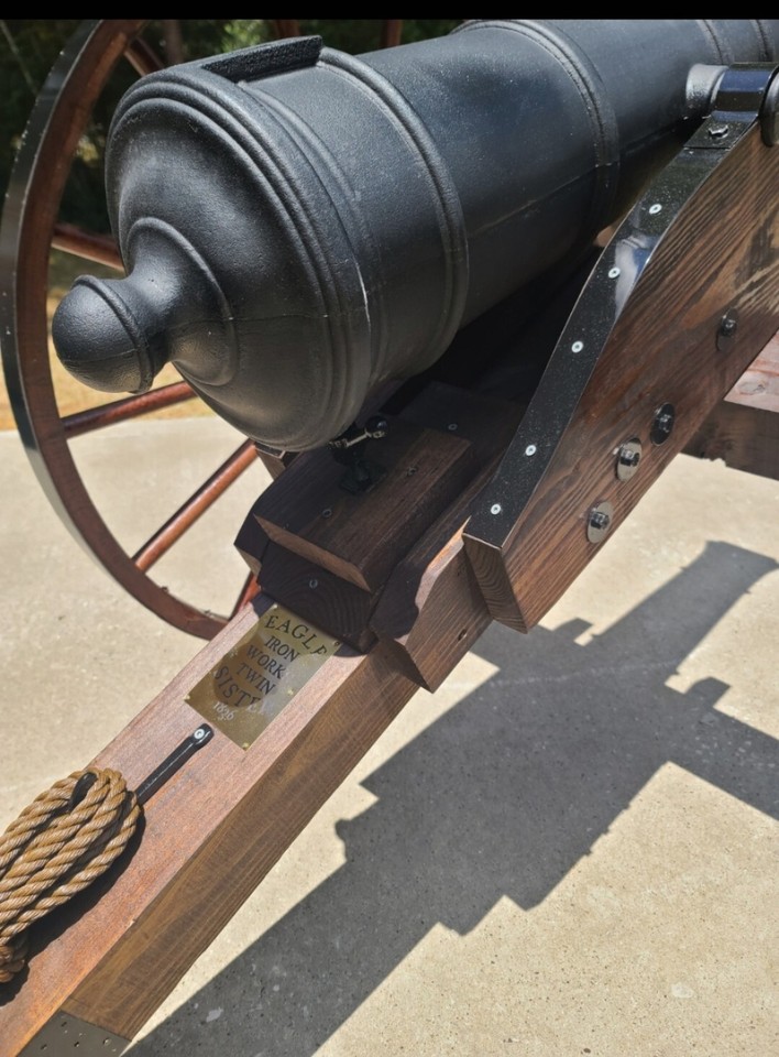 Civil war cannon, NON FIRING, full size replica. | eBay