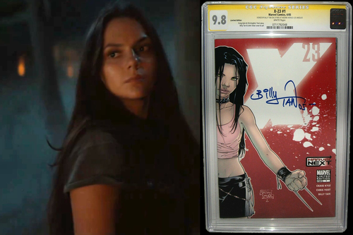 X23 #1 2005 solo series Deadpool & Wolverine X-23 Laura Kinney MCU CGC ...