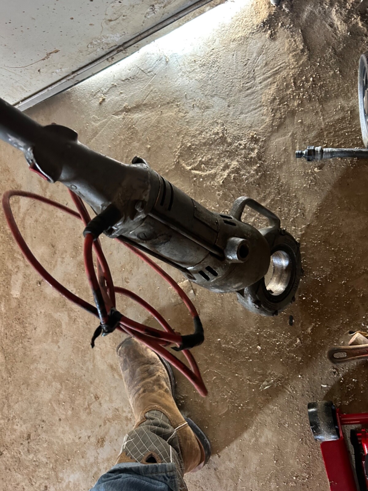 RIDGID 700 POWER DRIVE Portable Pipe Threading Machine ED4U #3271 | eBay