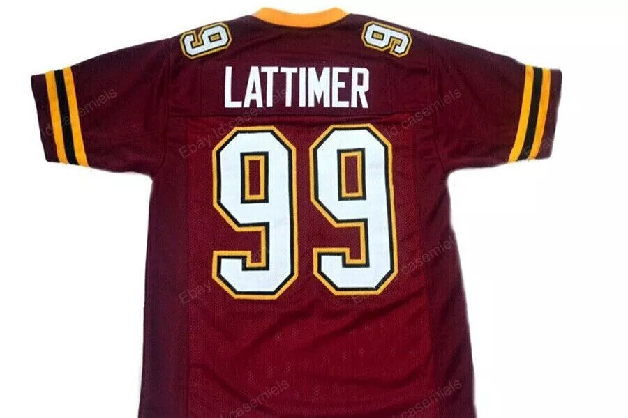 Movie The Program Lattimer #99 Football Jersey Custom Name All Sewn | eBay