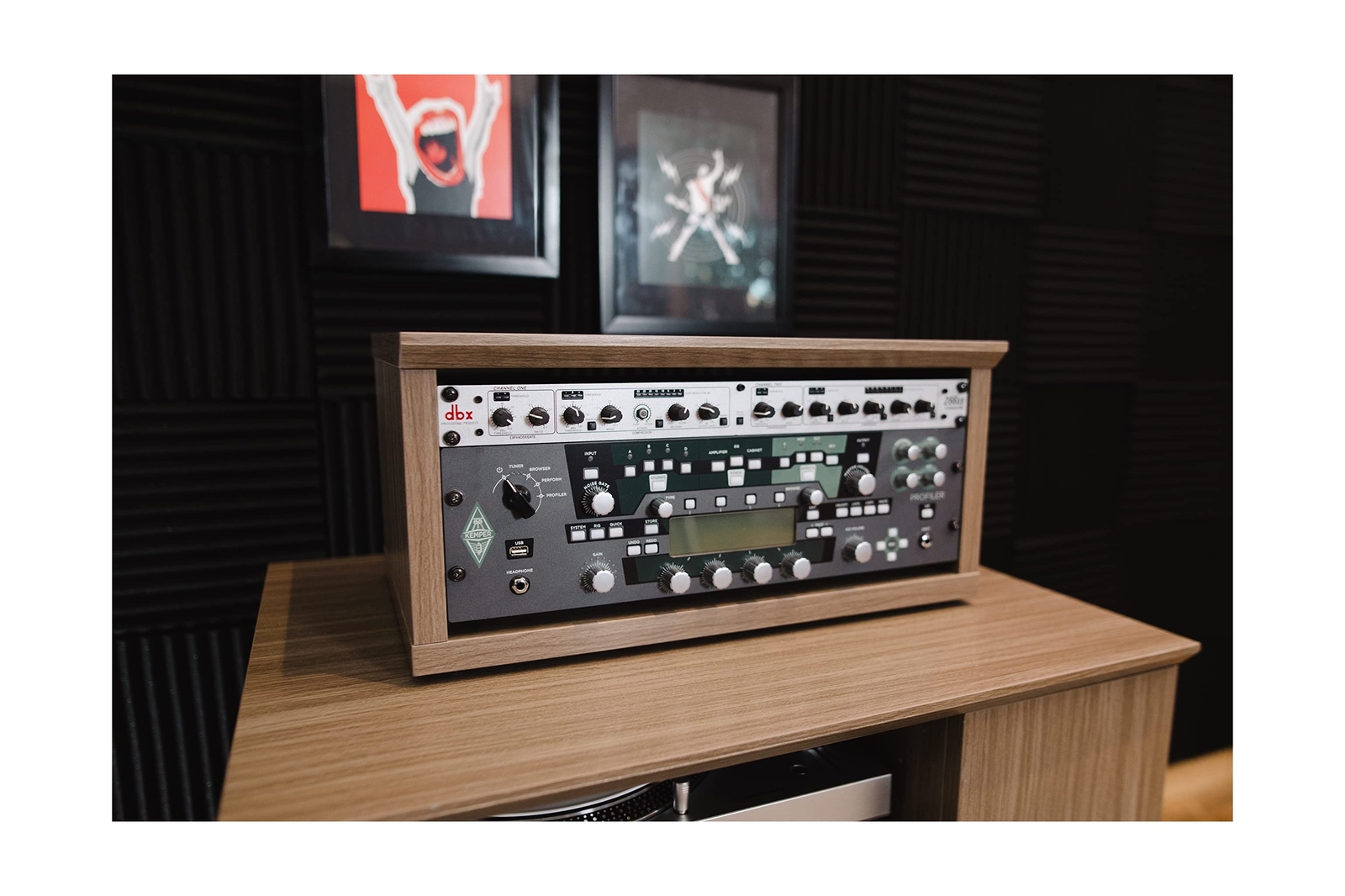 Gator Cases GFW-ELITERK-2U-BLK Elite 2U Desktop Studio Rack in Black ...