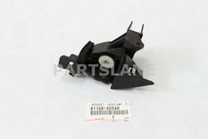 81156-50340 Toyota OEM Genuine BRACKET, HEADLAMP LH | eBay