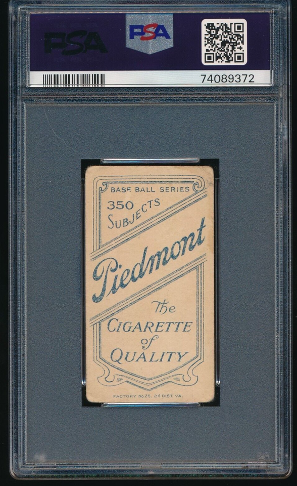 1909-11 T206 Dummy Taylor Buffalo Bisons Piedmont 350 PSA 1 PR | eBay