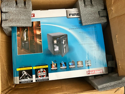 First Alert 0.94 cu. ft. Digital Ready-Seal Waterproof Fire Resistant ...