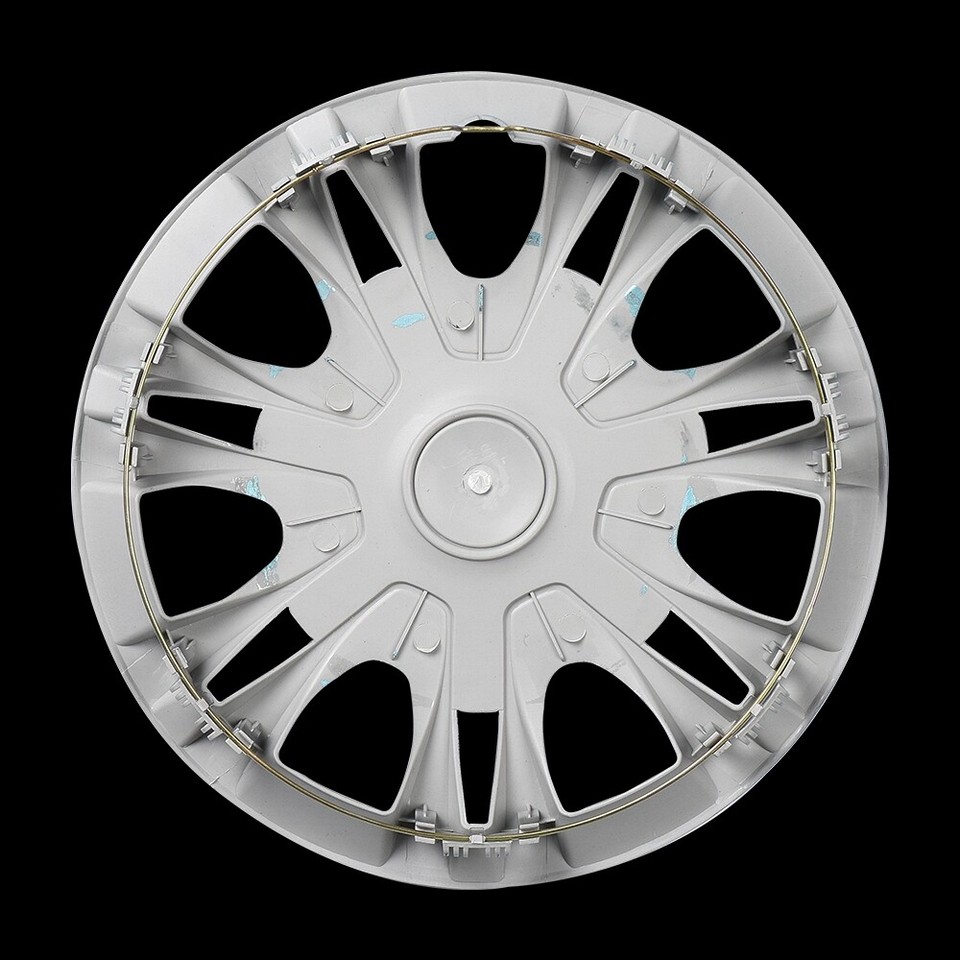 US 13inch/R13/33cm 4PCS Blue+Black Car Hubcaps Wheel Cover Wheel Rim ...