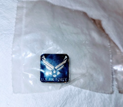 US Air Force Square Blue Lapel Pin - New In Bag | eBay