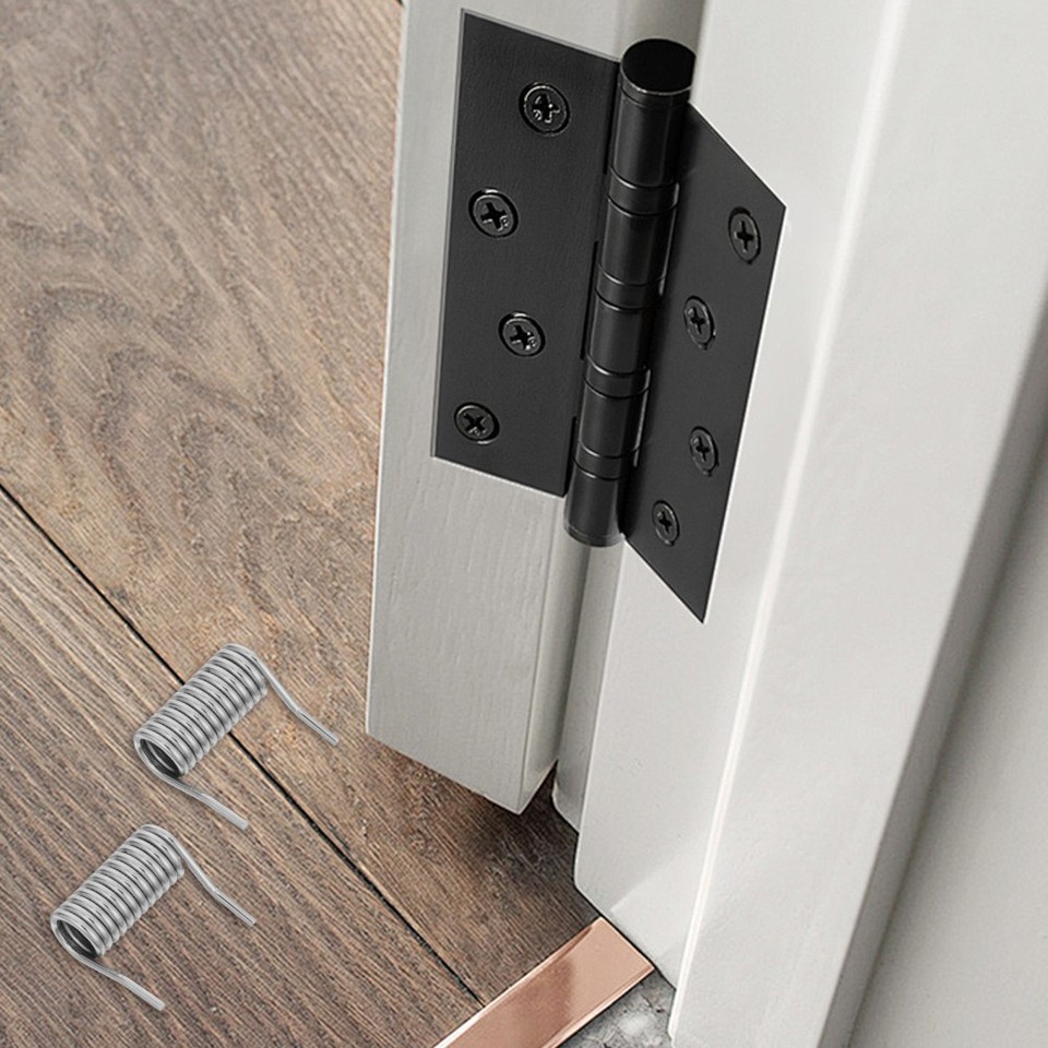 10pcs Self Closing Hinge Spring for Doors - 1.6mm Wire X 10mm OD X 21mm ...