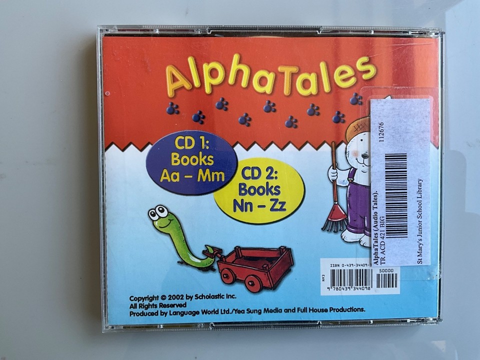 AlphaTales Books Aa-Zz - 2 x Discs Audio CD Set - Ex Library | eBay ...