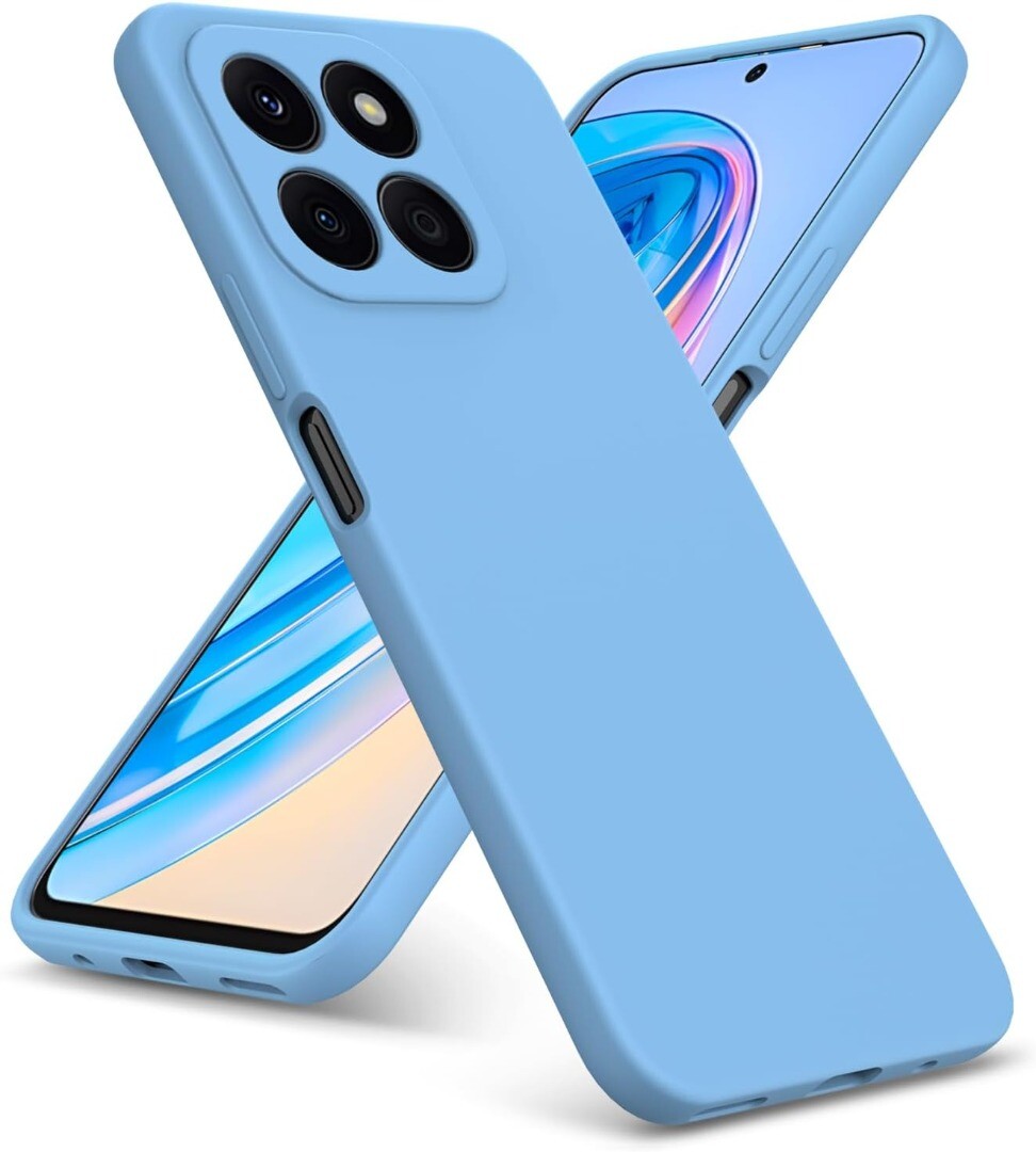 Case For Honor X6B, Liquid Silicone Shockproof ARMOUR Phone Cover ...