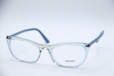 NEW PRADA VPR 10V 325-1O1 CLEAR GREY BLU GRY AUTHENTIC DESIGNER ...