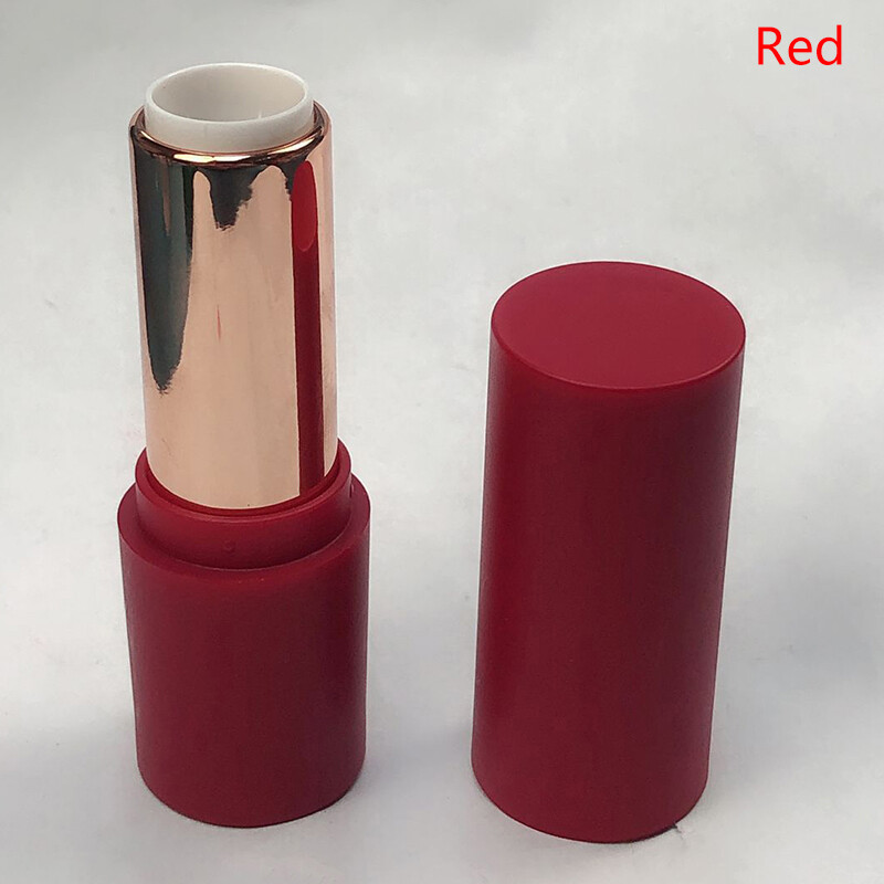 Empty Lipstick Plastic Lip Balm Container Tubes Caps 3.5g DIY Balm TuVF ...