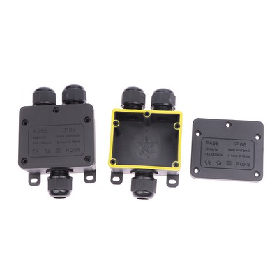 IP68 Waterproof Junction Box LED Junction Box Rain Proof Box Electrical ...