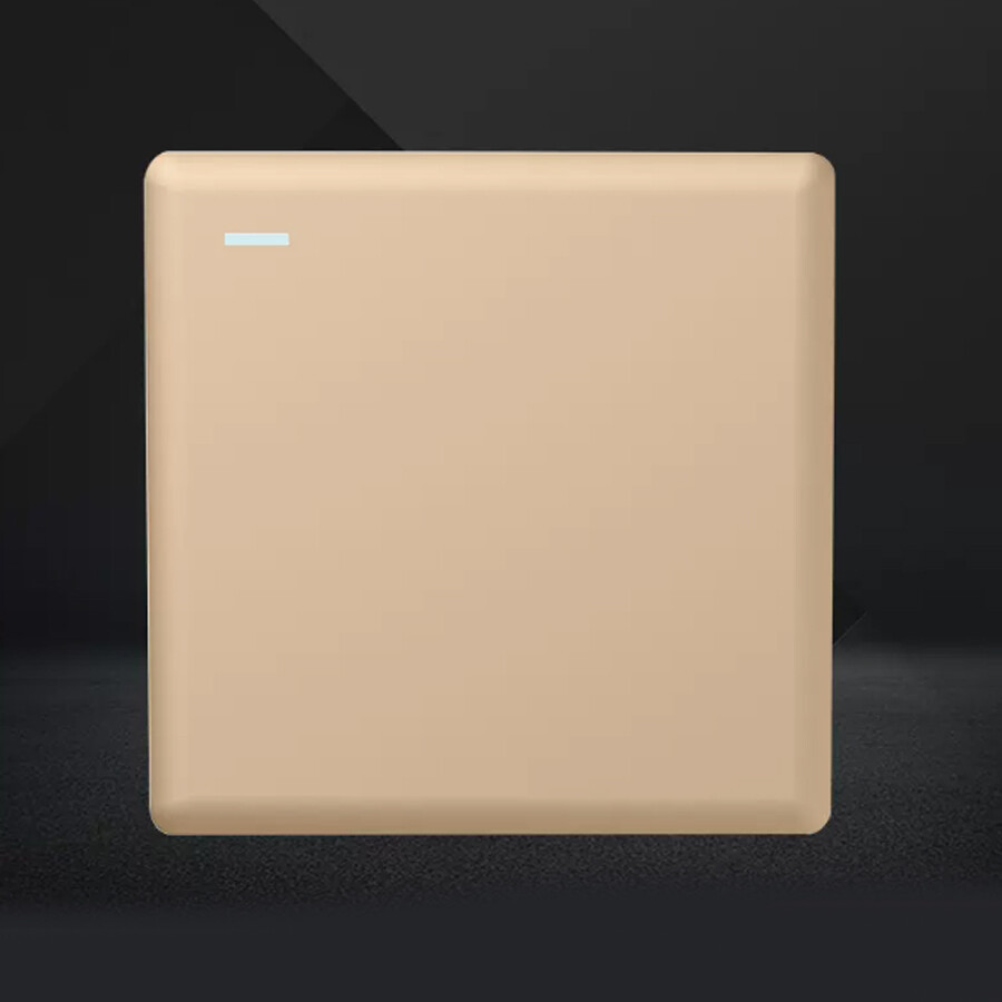 4Pcs Waterproof Surface Mounted Panels Golden Nonporous Toggle Switch ...