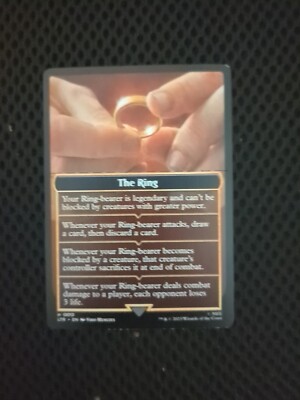 The Ring MTG Token Help Card | eBay