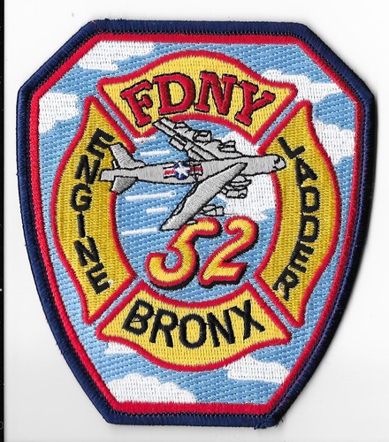New York Fire Department (FDNY) Engine 52/Ladder 52 Bronx Patch V2 | eBay