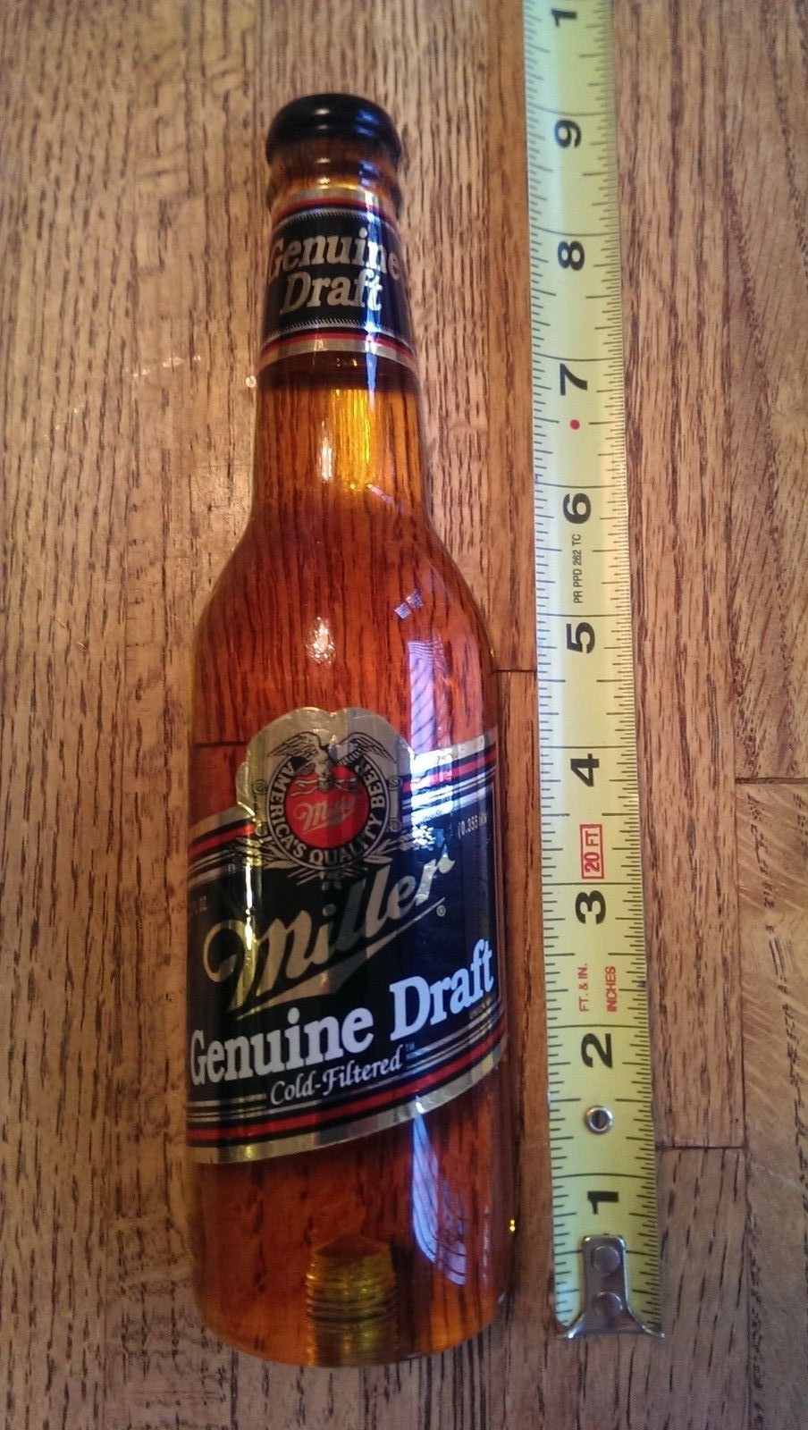 Miller Genuine Draft Bottle tap handle | eBay
