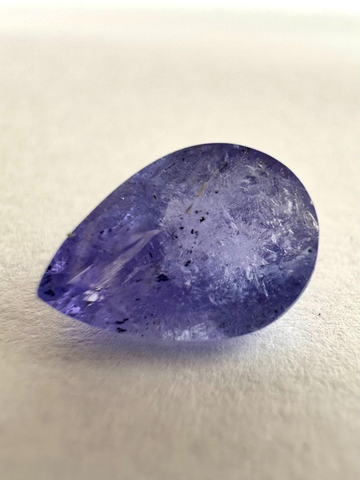 Violet tanzanite Gemstone, natural tanzanite Faceted loose gemstone 2 ...