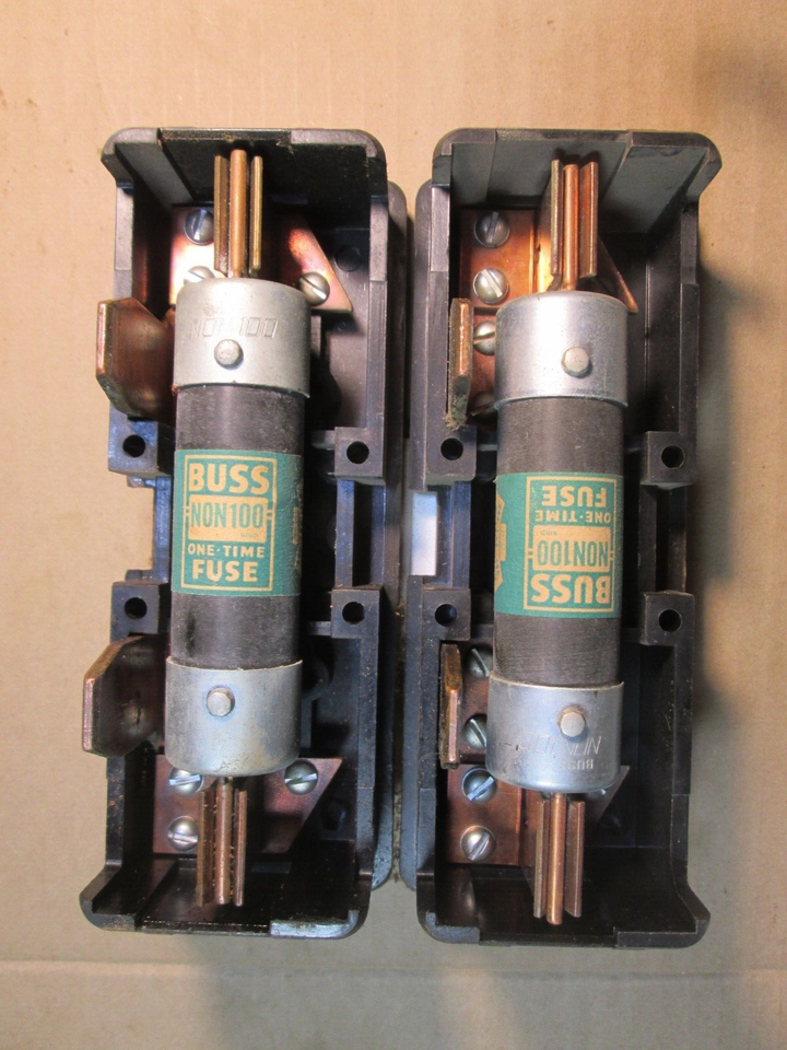 Federal Pacific Electric FPE 100 Amp Main Fuse Pull Out | eBay