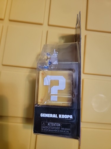 Super Mario Bros Movie General Koopa 1" Mini Figure w/Question Block ...