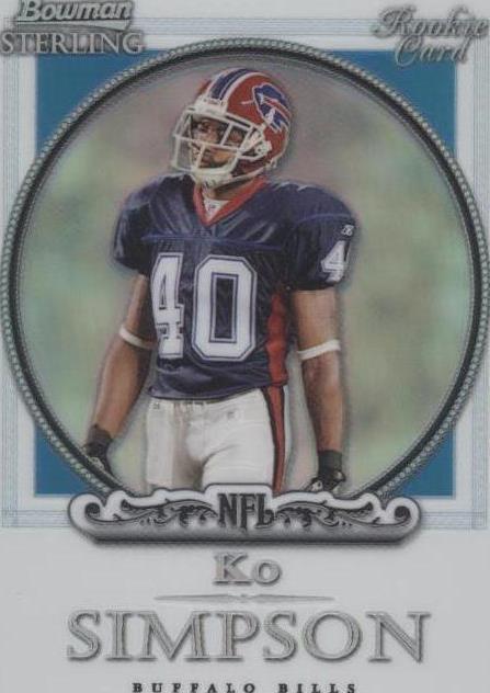 2006 Bowman Sterling - Ko Simpson #41 Refractor /199 (RC) for sale ...