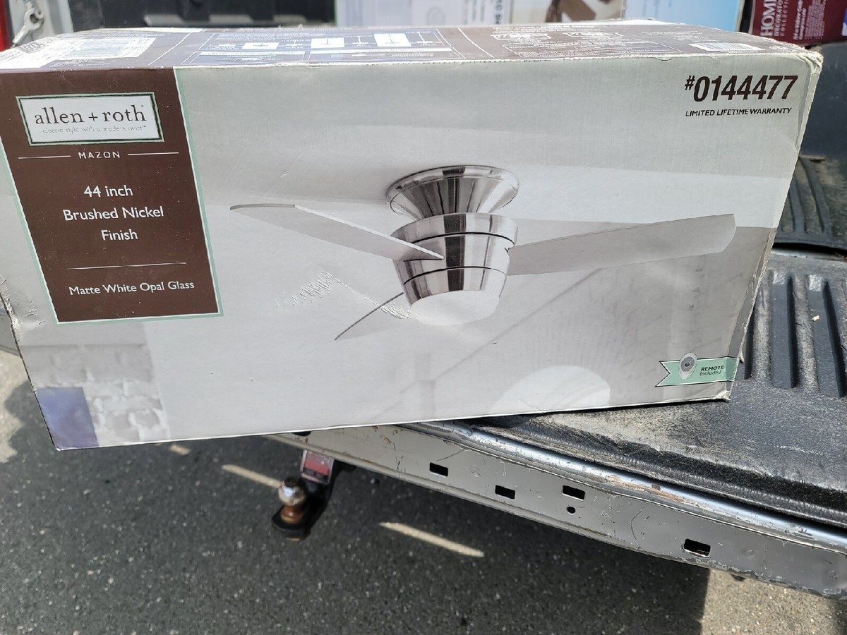 Allen Roth Ceiling Fan Installation