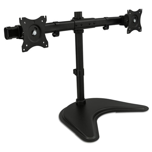 Mount-It! Dual Monitor Desk Stand Freestanding Swivel For 13" To 27 ...
