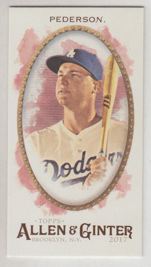 2017 Topps Allen and Ginter Mini A and G Back #62 Joc Pederson | eBay