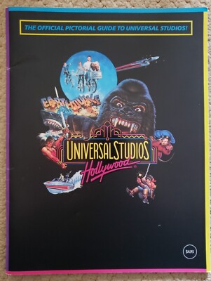 Universal Studios Hollywood Park Pictoral/Guide Book 1990s | eBay