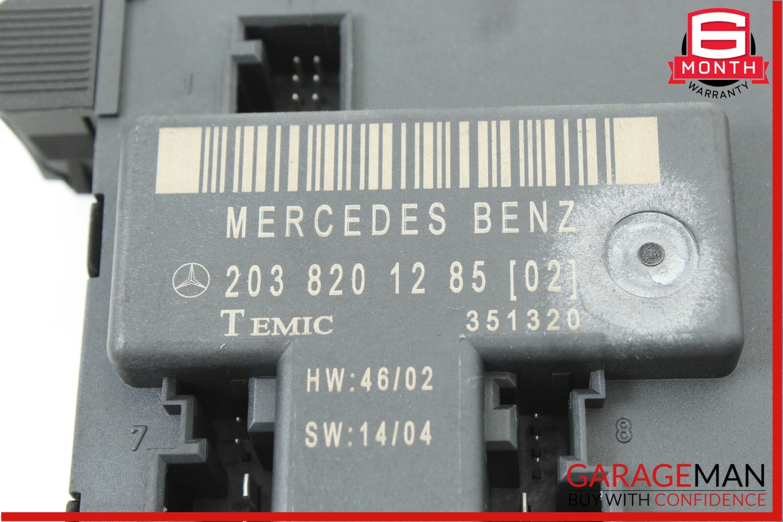 01-07 Mercedes W203 C230 Front Right Door Control Module OEM | eBay
