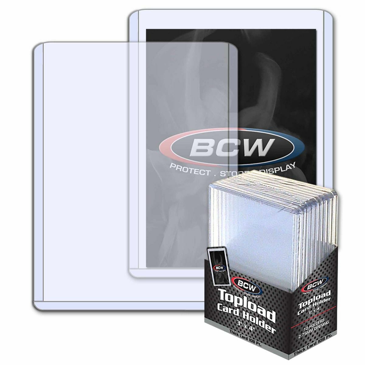 Pick Your Size - BCW Toploader Top Loader 20pt 59pt 79pt 108pt 168pt ...
