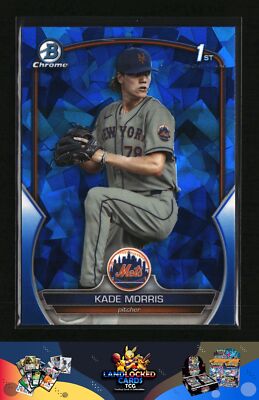 2023 Bowman Draft Sapphire Kade Morris 1st | eBay