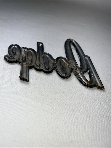 Vintage Dodge Van Chrome Script Emblem OEM Badge 2956722 58395A | eBay