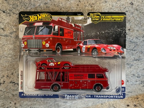 Hot Wheels Team Transport - Ferrari 250 GTO & Fiat 642 RN2 Bartoletti ...