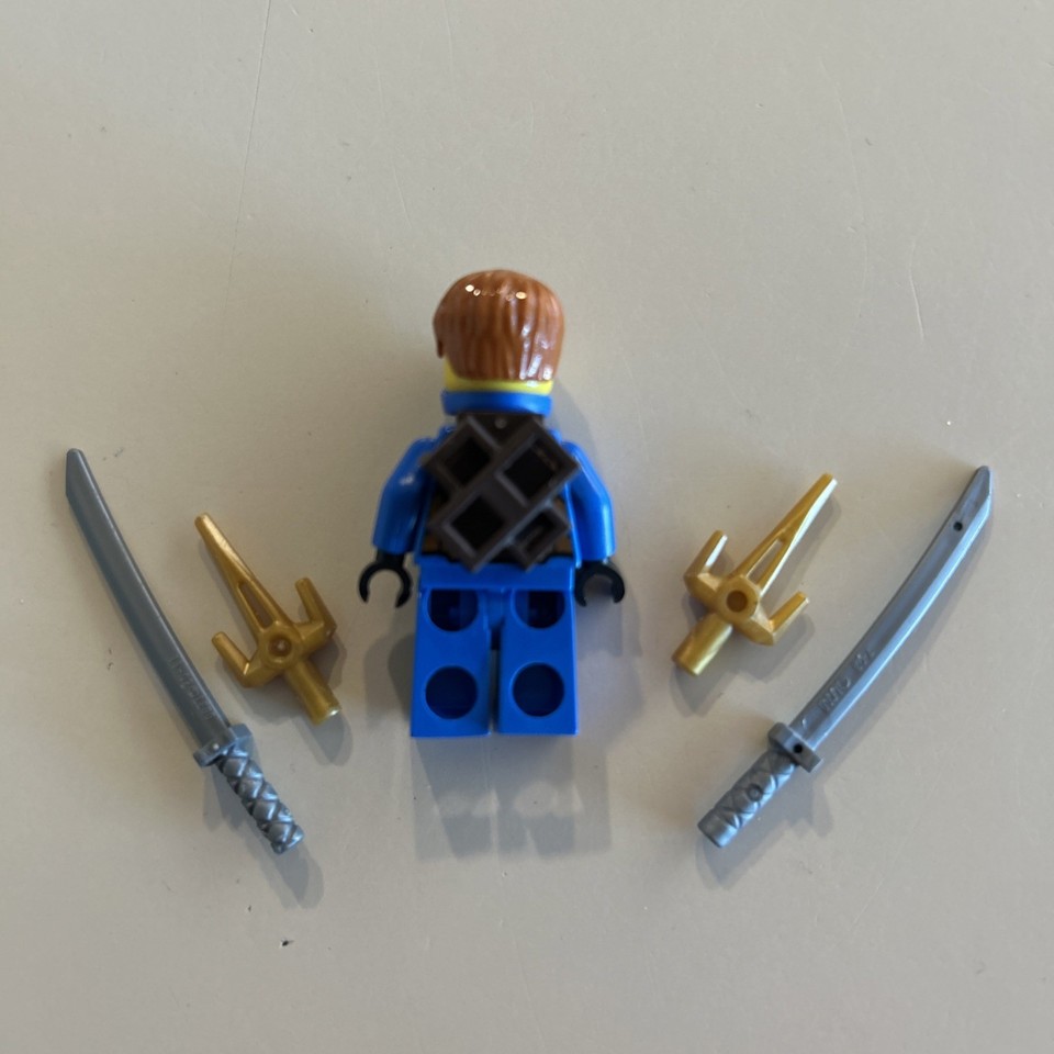 LEGO Ninjago Minifigure Jay - Bandana & Scabbard With Weapons 891615 | eBay