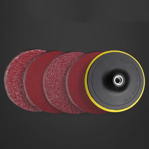 4 inch 100mm Sanding Disc Pads Sandpaper Orbital Hook and Loop 40 Grit ...