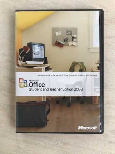 Microsoft Office Student and Teacher Edition 2003 for Windows | eBay