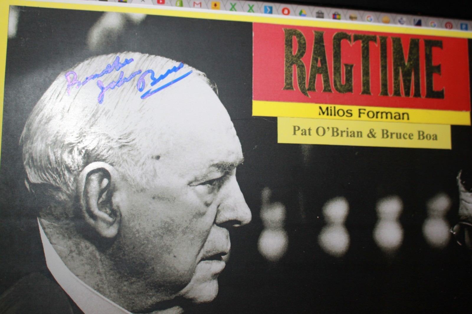 Bruce Boa Autographed Picture James Bond & Star Wars Fame with COA Best ...