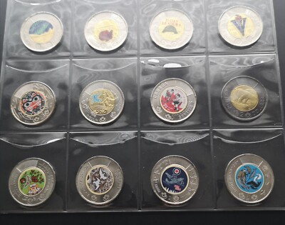 CANADA COMPLETE LOT OF 12 COMMEMORATIF TOONIES 2017 - 2024 *** | eBay