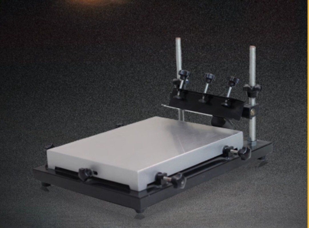 High Precision Screen Printing Station Manual Flat Screen Printing ...