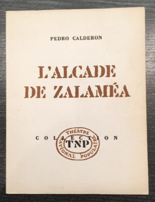 P. Calderon - L'ALCADE de ZALAMEA - collection TNP - 1961 | eBay