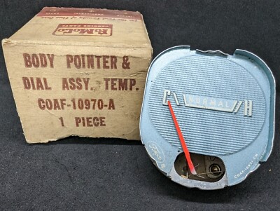 NOS 1960 FORD GALAXIE DASH CLUSTER TEMPERATURE GAUGE C0AF-10970A | eBay