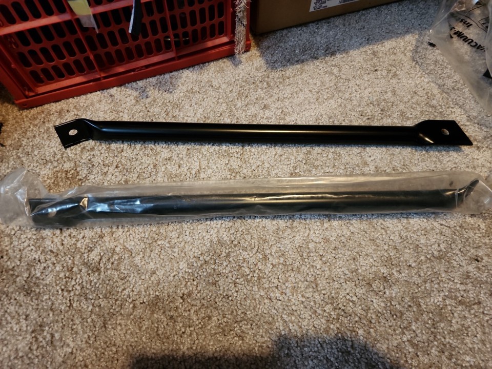 1967-69 F Body Fender To Radiator Support Bars Pair | eBay