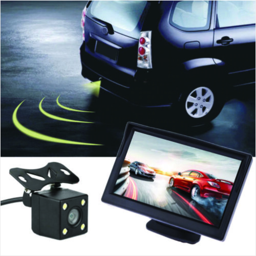 Car Reversing Camera Rear View Kit Night Vision + 4.3" LCD Monitor | eBay
