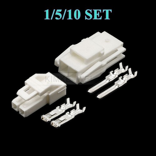 2 Pin/Way JST YLR/YLP-02V Male Female Vewlix Harness YL Connector Plug ...