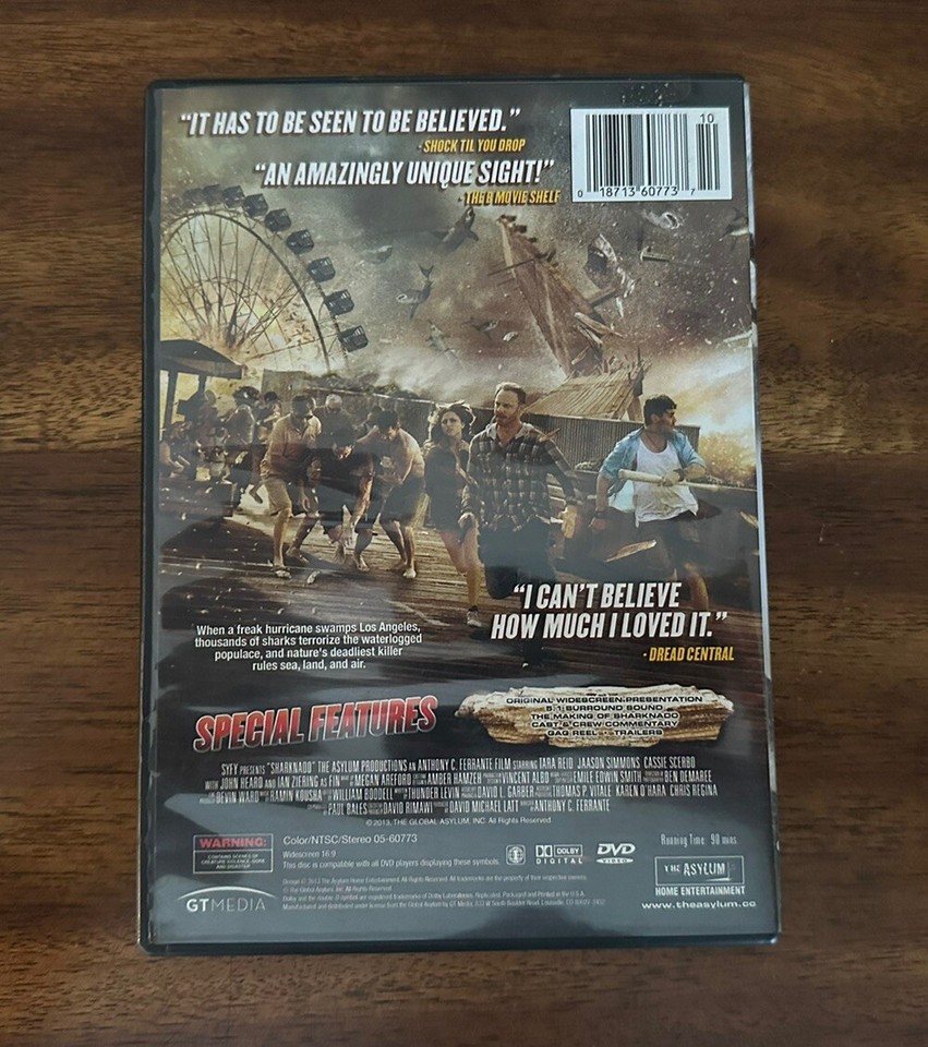 Sharknado (DVD, 2013) FREE SHIPPING 18713607737| eBay