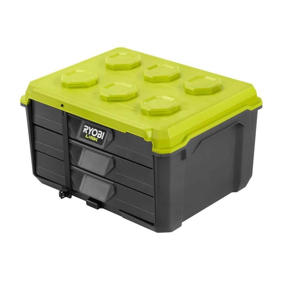 RYOBI LINK 20 in. 3-Drawer Modular Hand Tool Box | eBay